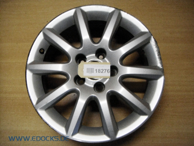 Alufelge 16" Zoll 6,5J ET37 5-Loch original Astra H Zafira B Opel