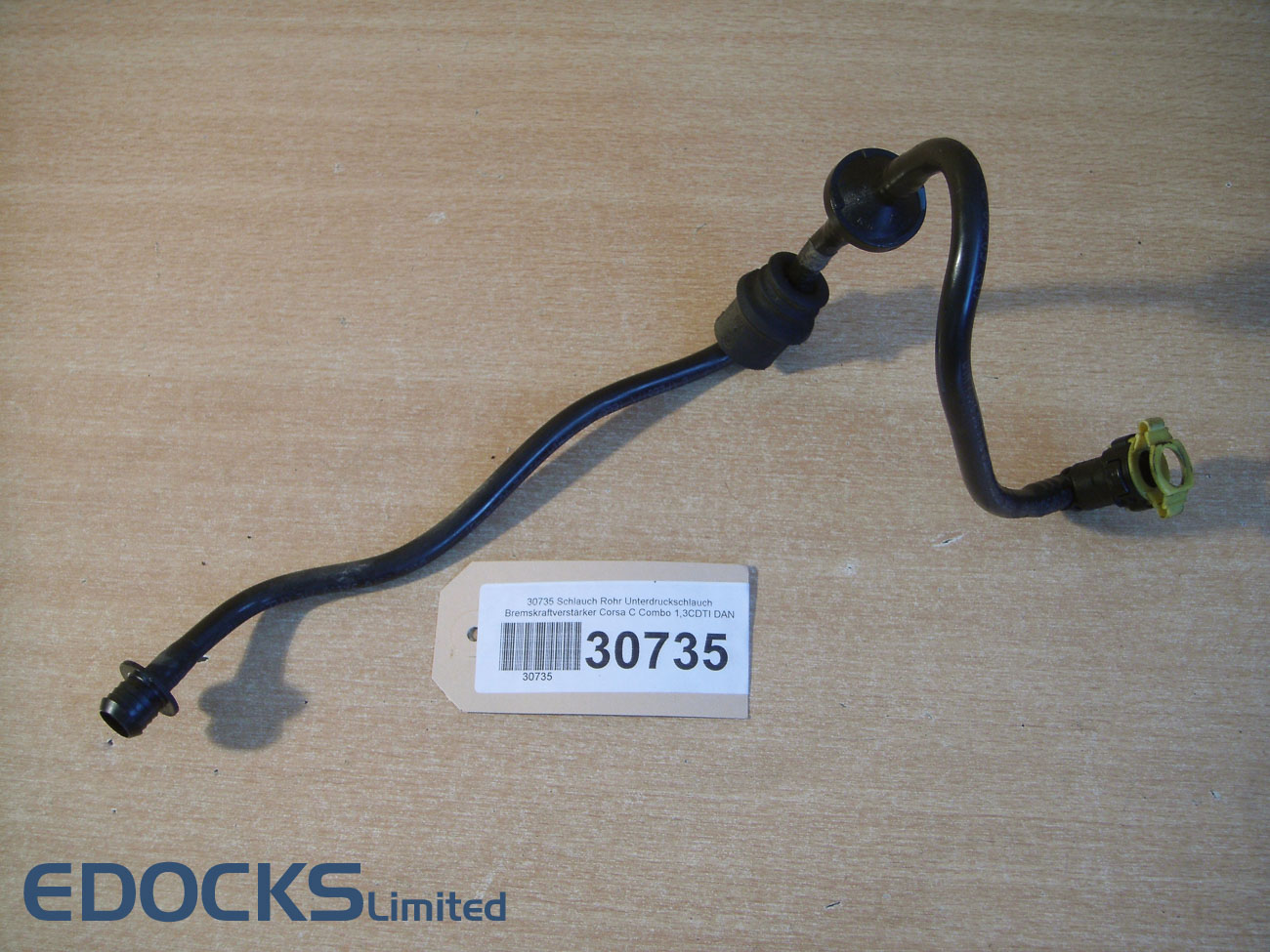 Schlauch Rohr Unterdruckschlauch Bremskraftverstärker Corsa C Combo 1 ...