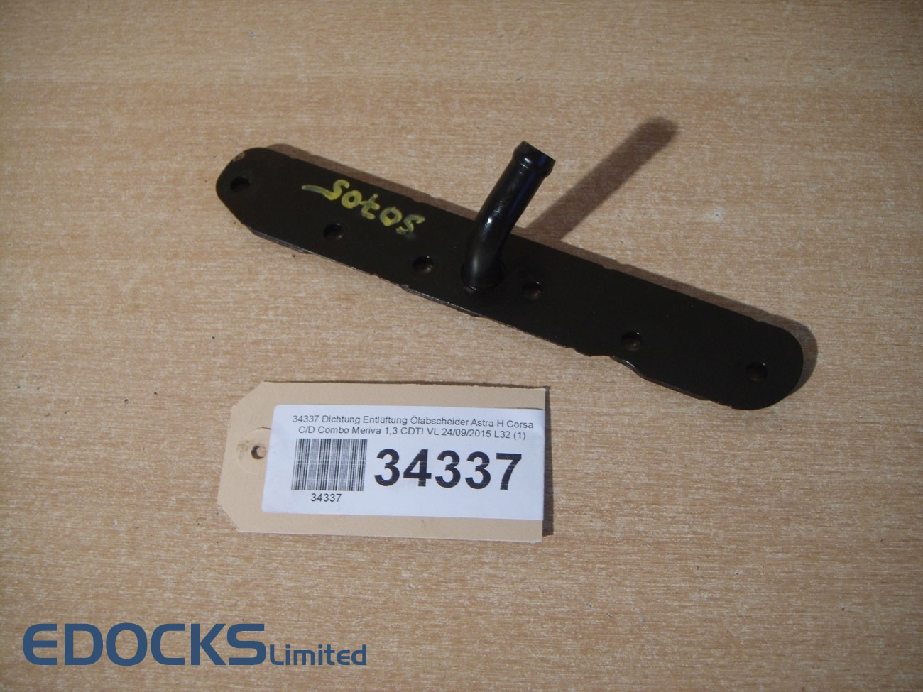Dichtung Entlüftung Ölabscheider Astra H Corsa C/D Combo Meriva 1,3 ...