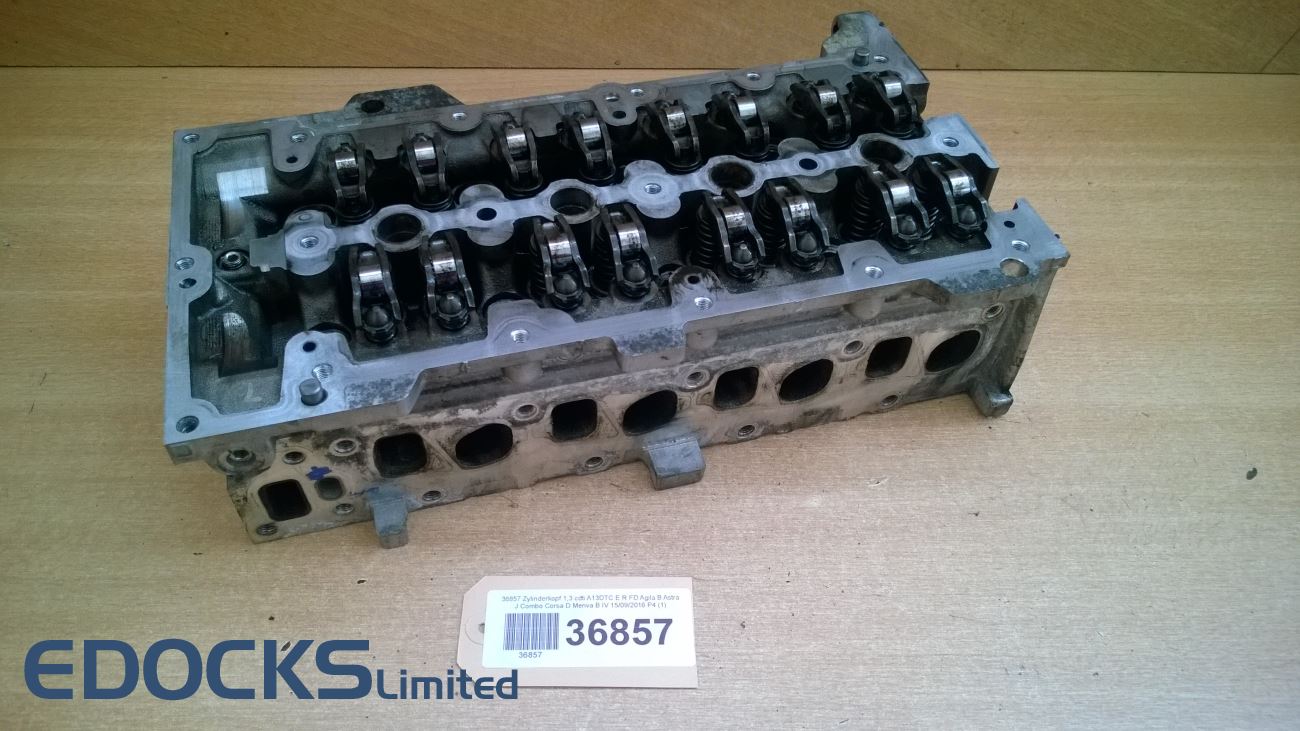 Zylinderkopf Agila B Astra J Combo Corsa D Meriva B 1,3 CDTI A13DTC ...
