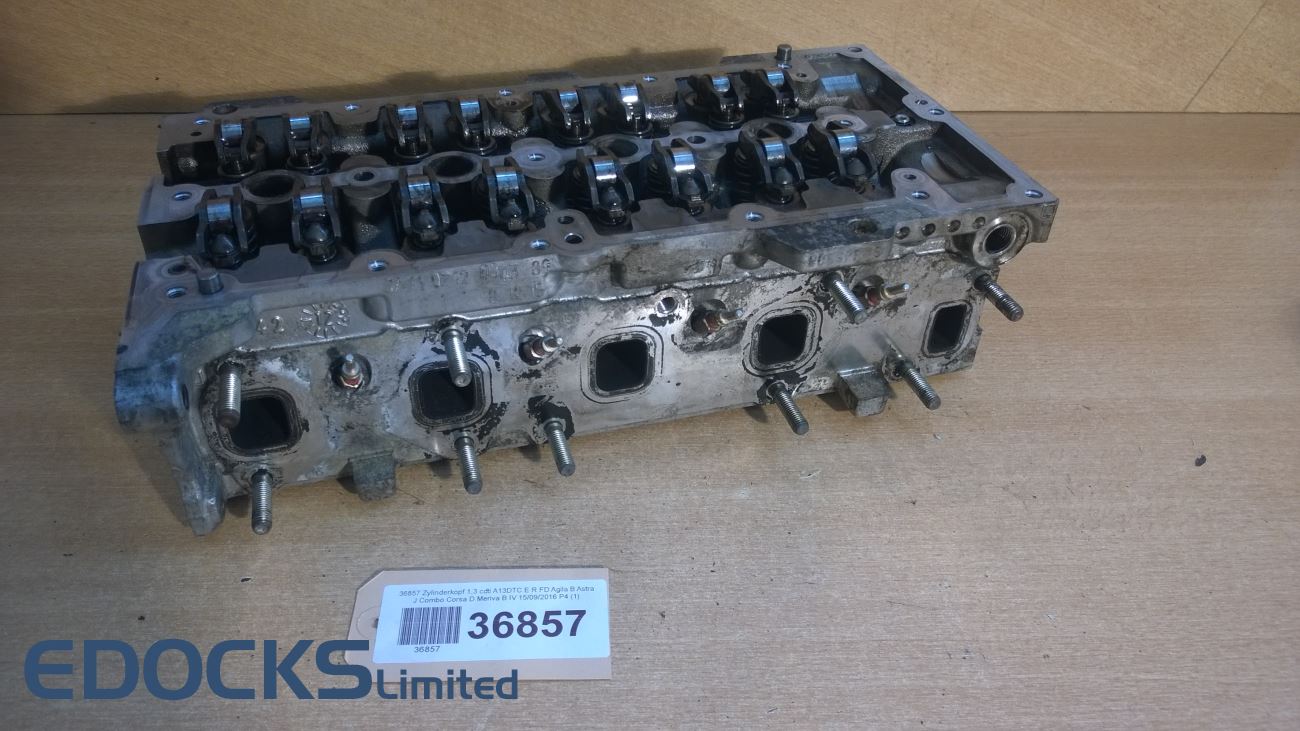 Zylinderkopf Agila B Astra J Combo Corsa D Meriva B 1,3 CDTI A13DTC ...