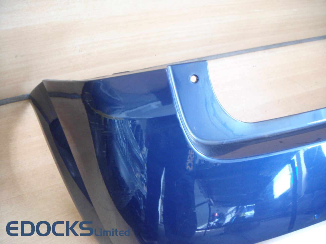 Stoßstange Stoßfänger Heckschürze hinten Z4CU Z21B Ultrablau Meriva A Opel