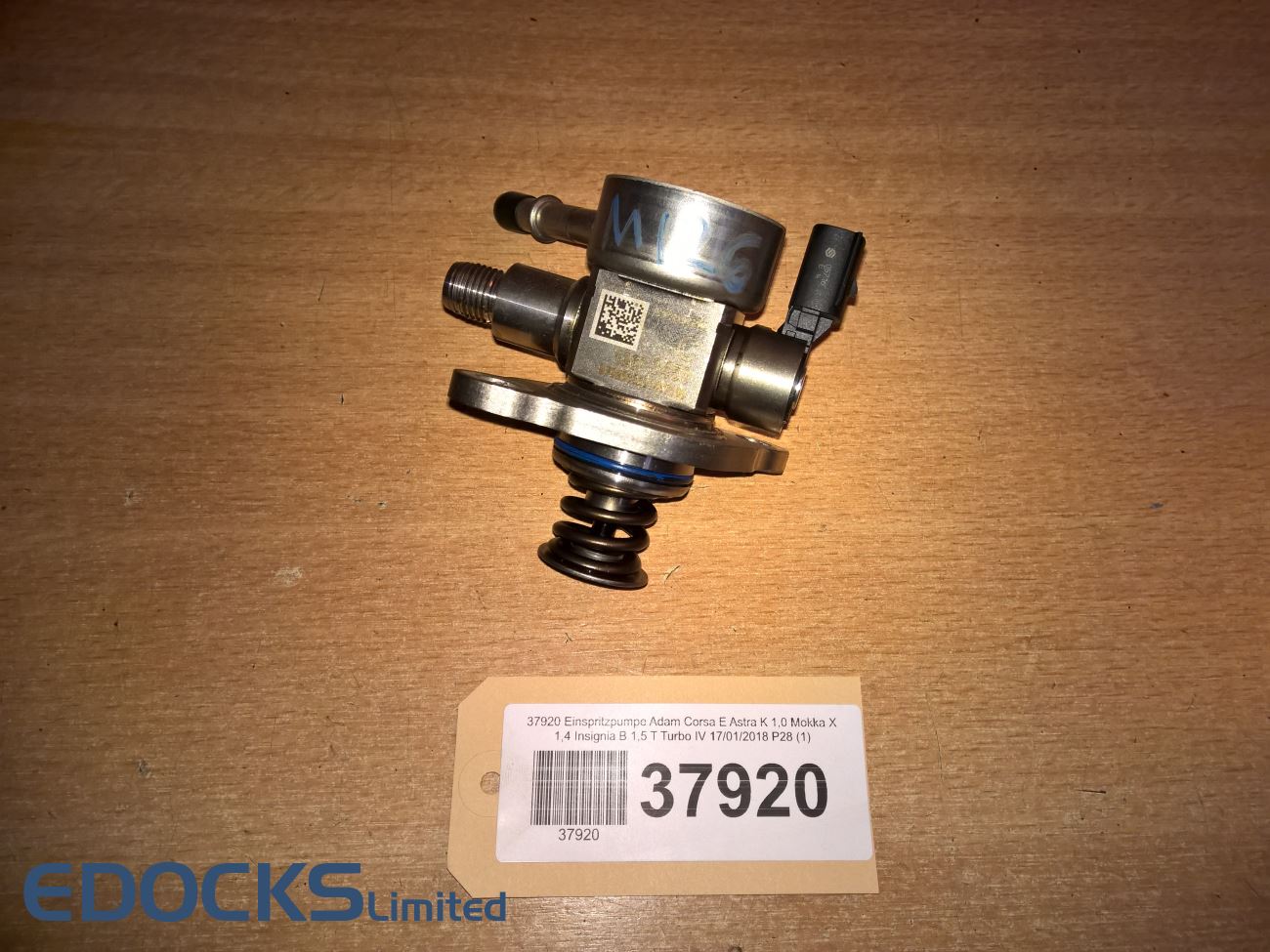 Einspritzpumpe Adam Corsa E Astra K 1,0 Mokka X 1,4 Insignia B 1,5 T ...