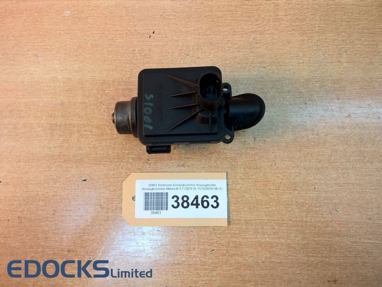 Stellmotor Einlasskrümmer Ansaugbrücke Ansaugkrümmer Meriva B 1,7 CDTI Opel