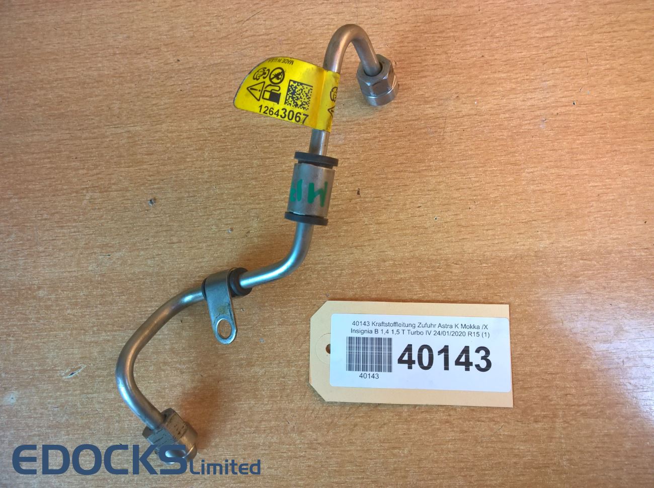 Kraftstoffleitung Zufuhr Astra K Mokka /X Insignia B 1,4 1,5 T Turbo Opel