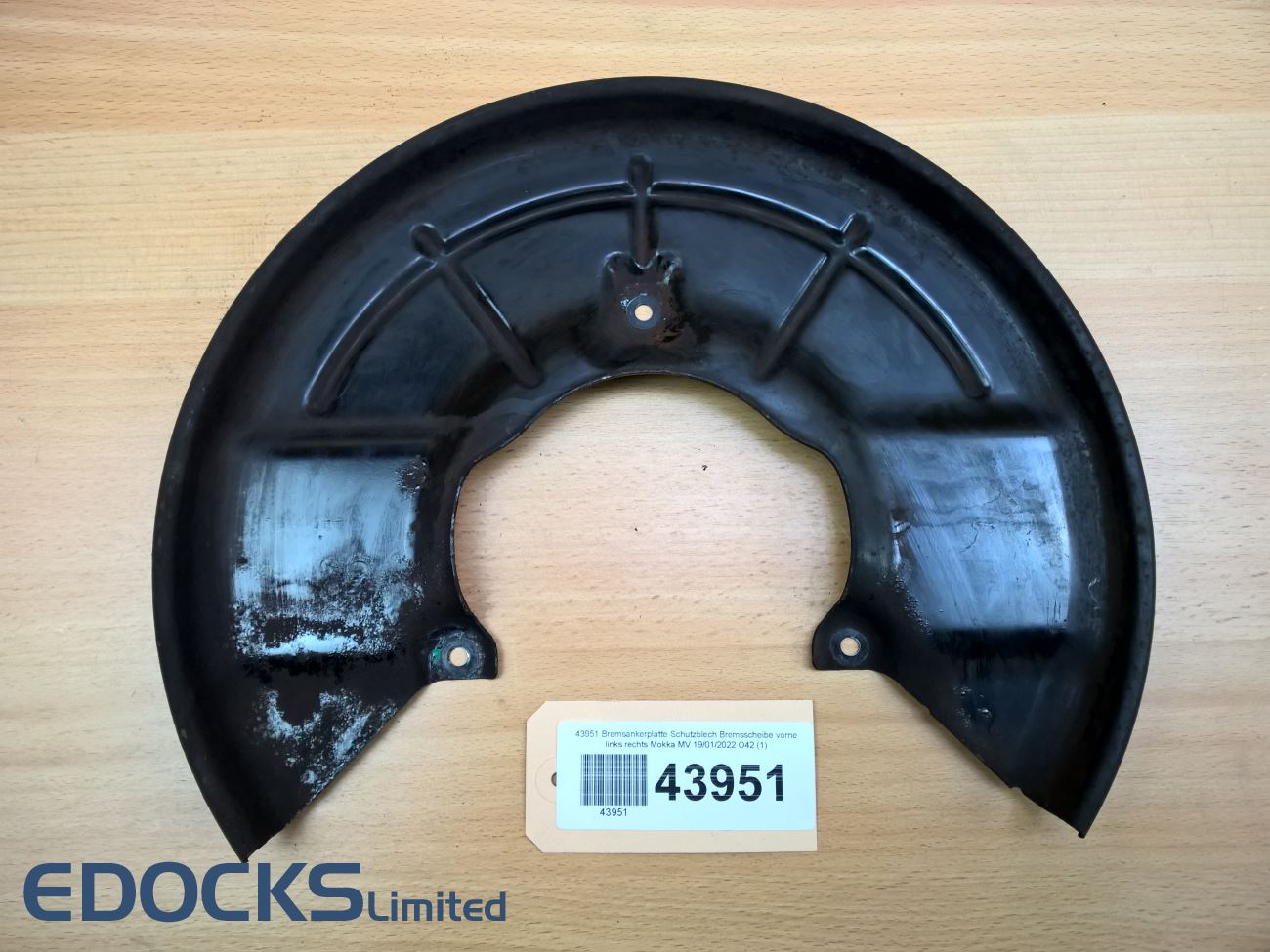 Bremsankerplatte Schutzblech Bremsscheibe vorne links rechts Mokka Opel