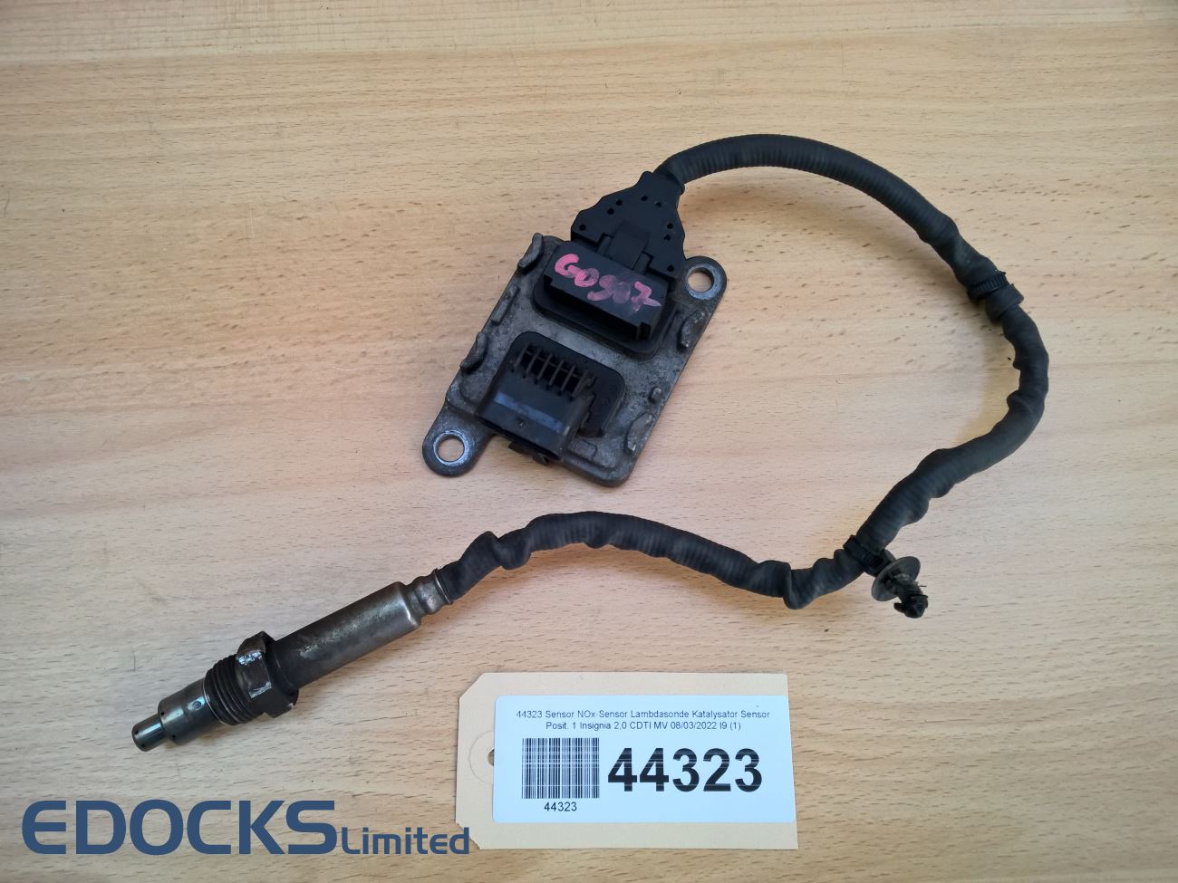 Sensor NOX-Sensor Lambdasonde Katalysator Sensor Posit. 1 Insignia 2,0 ...