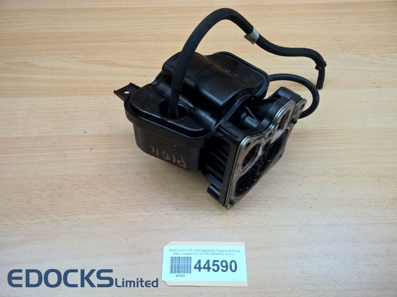 Kühler AGR Ventil Abgaskühler Abgasrückführung Astra J Insignia 2,0 ...