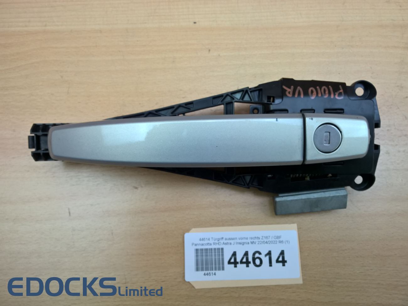 Türgriff aussen vorne rechts Z167 / GBF Pannacotta RHD Astra J Insignia ...